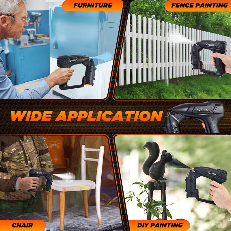 Saker Cordless Electric Paint Sprayer – naivetu
